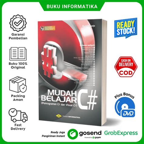 Jual Buku Mudah Belajar C Pemrograman C Dan Visual C Bonus Cd Shopee Indonesia