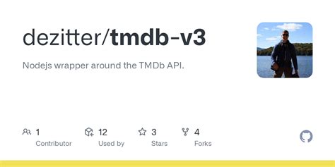 Github Dezitter Tmdb V3 Nodejs Wrapper Around The Tmdb Api