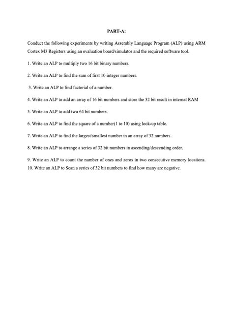 Arm Programming Pdf