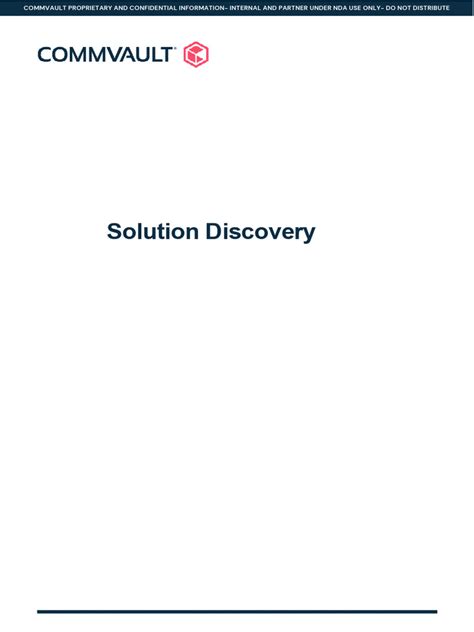 Solution Discovery Download Free Pdf Trademark Cloud Computing