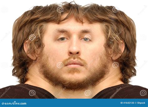 The Man Scanning On White Stock Image Image Of Amazing