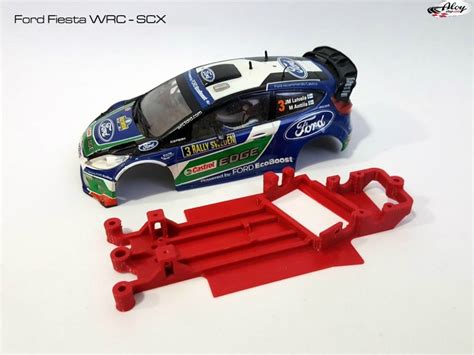 Anglewinder Chassis Ford Fiesta Wrc Scalextric Aloy Evolutionshop Sl