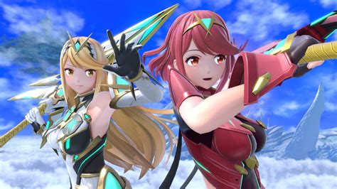 Super Smash Bros Ultimate Pyra And Mythra Are Available Now Superparent