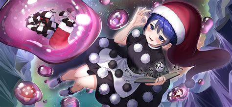 Doremy Sweet Hakurei Reimu Santa Claus Touhou Touhou Gensou Eclipse Artist Request Game Cg