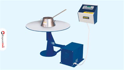 Flow Table Test Procedure Calculation Apparatus And Advantages