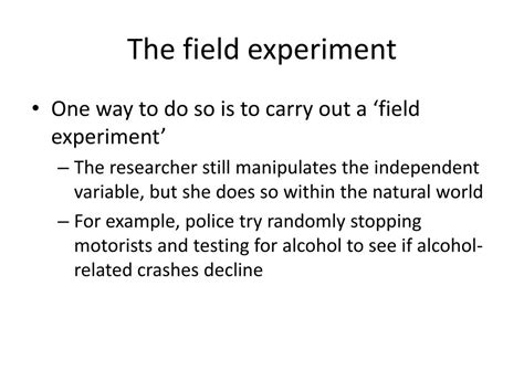 Ppt Laboratory V Field Experiments Powerpoint Presentation Free Download Id1538724