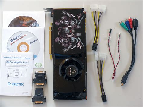 Leadtek Px9800 Gtx Geforce 9800 Gtx Review Packaging And Contents Techpowerup