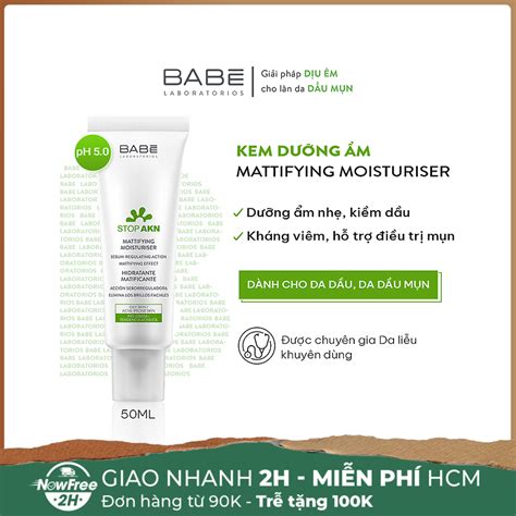 Kem Dưỡng Laboratorios Babé Cho Da Dầu Mụn 50ml Hasakivn
