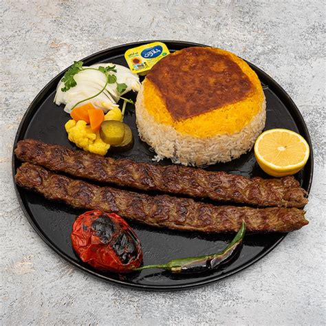 چلو کباب کوبیده خرید اینترنتی با بیشترین تخفیف از نیک شام پلاس