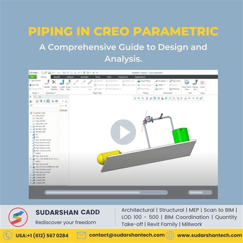 A Computer Screen With The Title Piping In Cred Parametrictic A