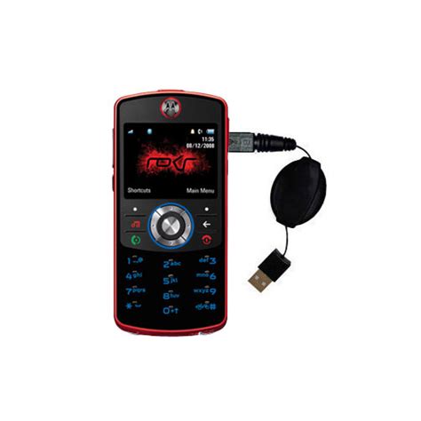 Usb Power Port Ready Retractable Usb Charge Usb Cable Wired Specifically For The Motorola Rokr