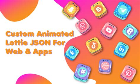 Create Web Icon Lottie Animation In Json Gif And Svg By Habib Paracha Fiverr