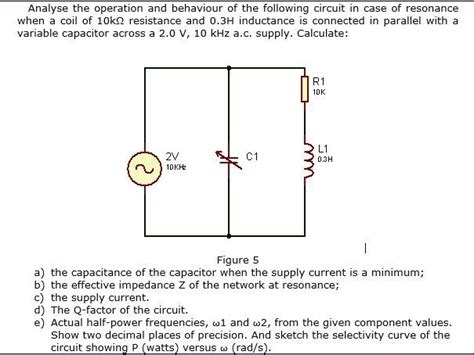 solved analyse the operation and behaviour of the following