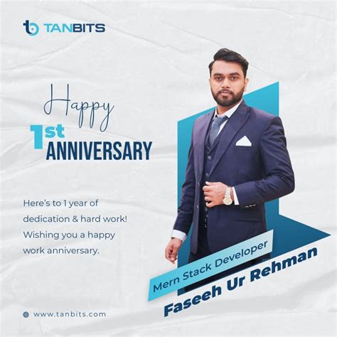 Tanbits On Linkedin Congratulations Workanniversary Growth