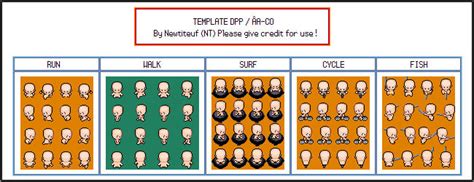 Templates Hgss Dpp Characters By Newtiteuf On Deviantart