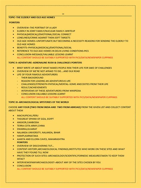 Class Xi C English Project Pdf