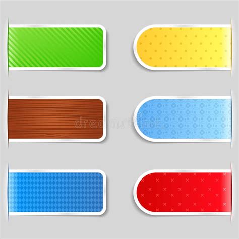 Web Navigation Tabs Buttons Gradient Vector Template Bar Menu Tab Website Element Ui Site