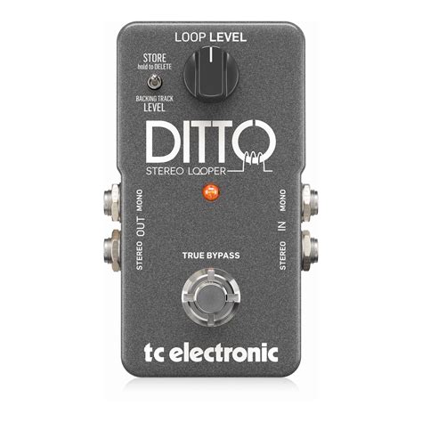 Tc Electronic Ditto Stereo Looper Sounds Easy