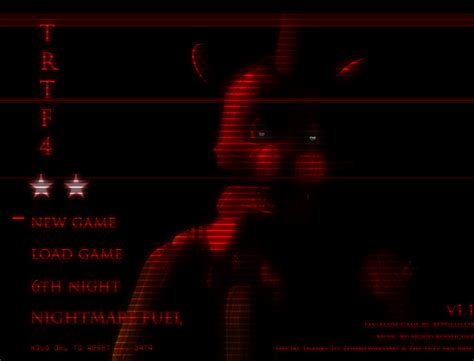 Trtf 4 Title Screen With Kitty Fazcat By Ellieredruby On Deviantart