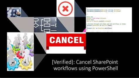 Sharepoint Workflow Quickly Cancel Sharepoint Workflows Using