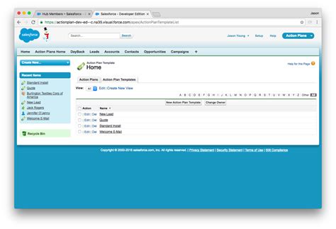 Salesforce Error When Deploying Action Plan Template Cross Reference Id