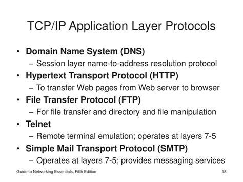 Ppt Guide To Networking Essentials Fifth Edition Powerpoint Presentation Id 764467