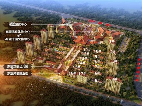 东盟国际生态城沙盘图2 济南东盟国际生态城沙盘图图片大全 吉屋网