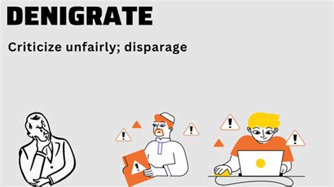 Meaning Criticize Unfairly Disparage