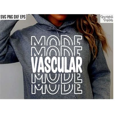 Vascular Mode Svg Vascular Tech Pngs Cardiology Cut File Inspire