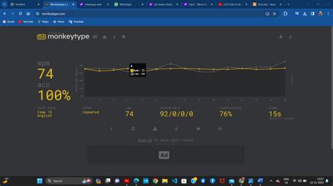 Govind Tayal On Linkedin Coding Speed 74 With 100 Accuracy 😍