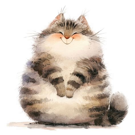 12 Crazy Cats Clipart Images Funny Cats Clipart Black And White Cat Clipart Commercial Use
