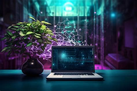 Premium Photo A Coding Laptop Shows Code On The Screen Detailed