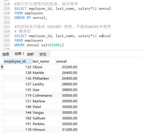 SQL基础排序与分页详解 CSDN博客