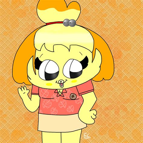 Isabelle [acnh] By Evafanartsclubec On Deviantart