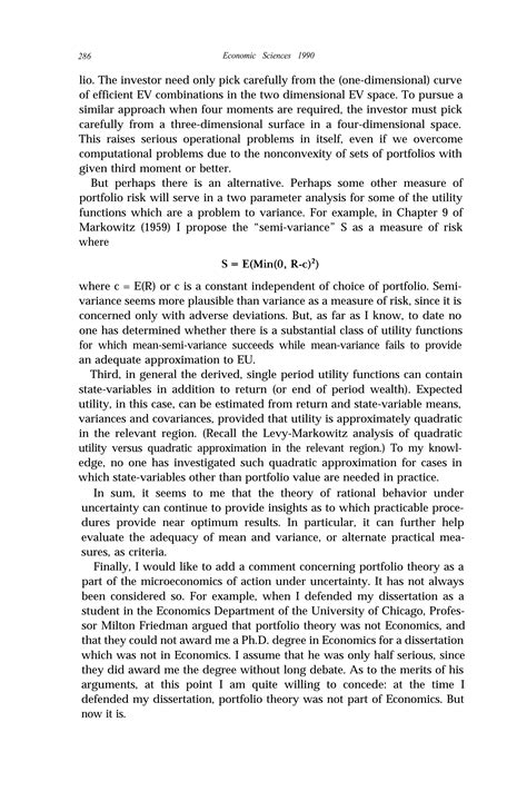 Foundations Of Portfolio Theory Pdf