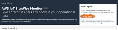 Aws Iot Sitewise Monitor 시작하기 Aws Iot Sitewise