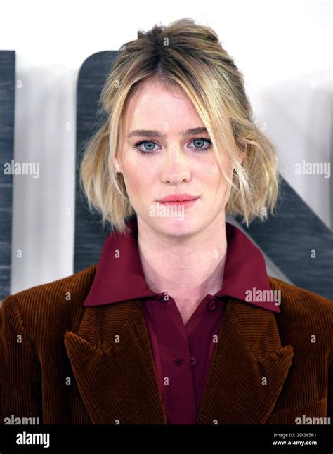 Mackenzie Davis Attending The Terminator Dark Fate Photocall At The