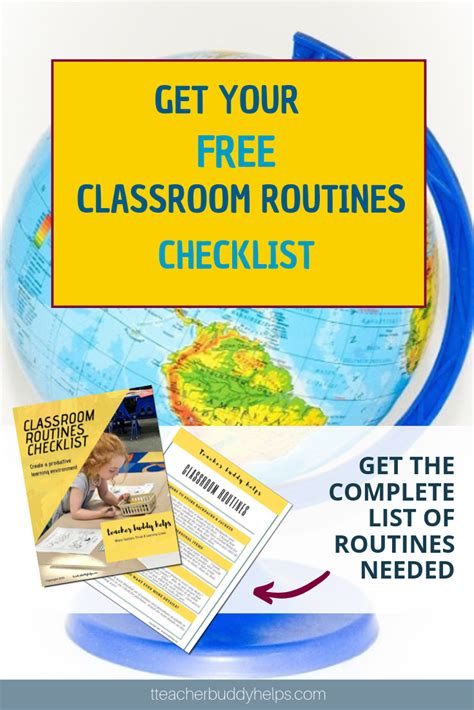 Free Classroom Routines Checklist From An Experienced Teacher