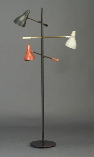 531 Lightolier Three Arm Floor Lamp With Adj Oct 26 2003 Rago