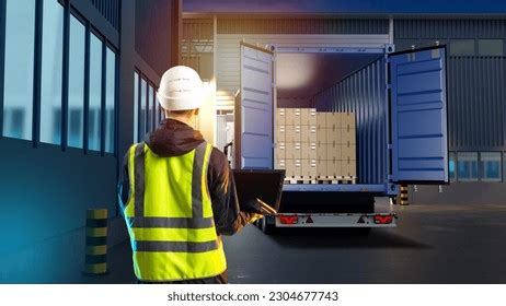 Thousand Shipping Container Unloading Boxes Royalty Free Images Stock Photos Pictures