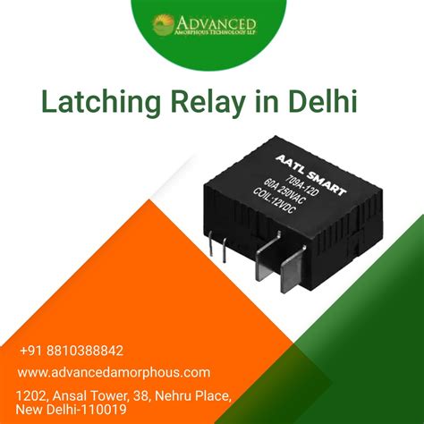 Latching Relay In Delhi Advanced Amorphous Medium