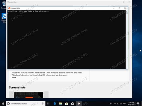 How To Install Ubuntu 18 04 On Windows 10 Linux Tutorials Learn Linux Configuration