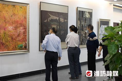 国画油画水彩100多幅优秀作品滨海区亮相 潍坊新闻 潍坊新闻网