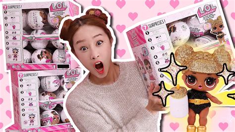 울트라레어♥ Lol 서프라이즈 글리터 시리즈 랜덤 뽑기놀이 지니 Youtube