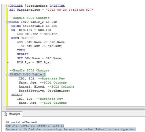 Sql Server Merge Duncruise