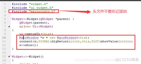Qt实现两个窗口之间信号发送与接收51cto博客qt 发送按钮点击信号