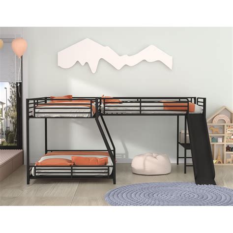 Isabelle And Max™ Dace Twin Iron Triple Quad Bunk Bed By Isabelle And Max