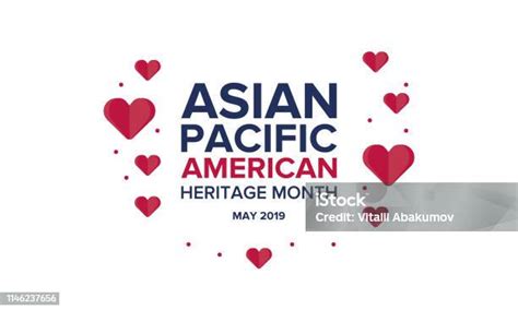 아시아 태평양 미국 문화 유산의 달 5 월에 축 하 그것은 미국에서 아시아 미국인과 태평양 섬 주민들의 문화와 전통 역사를 기념 합니다 포스터 카드 배너 및 배경 벡터