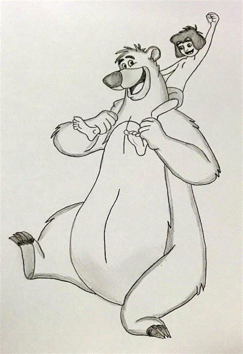 Baloo Sketch At Explore Collection Of Baloo Sketch