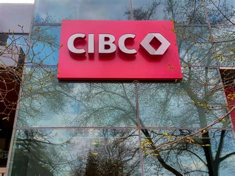 Cibc Sign In Toronto Downtown Editorial Photography Image Of Imperial